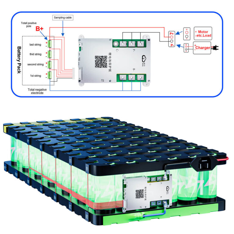 JKBMS B2A24S30P 7S-24S Active Balance BMS Balance Current 2A Continuous ...